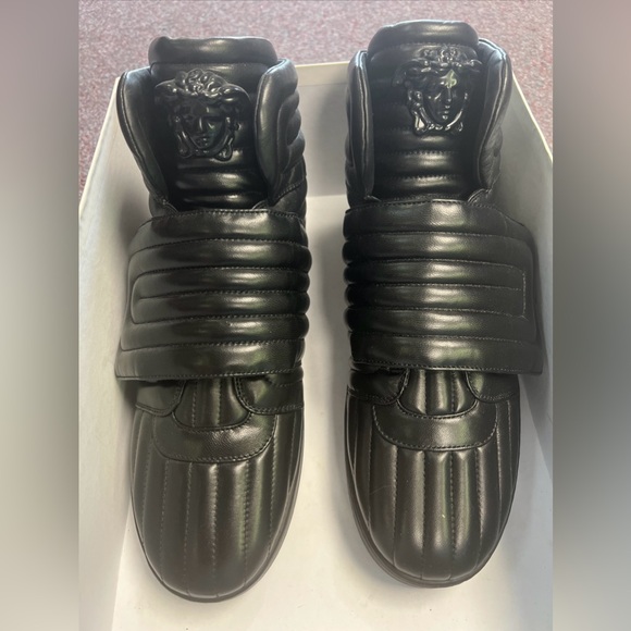Versace Collection | Shoes | Versace Collection Hightop Men Sneakers ...